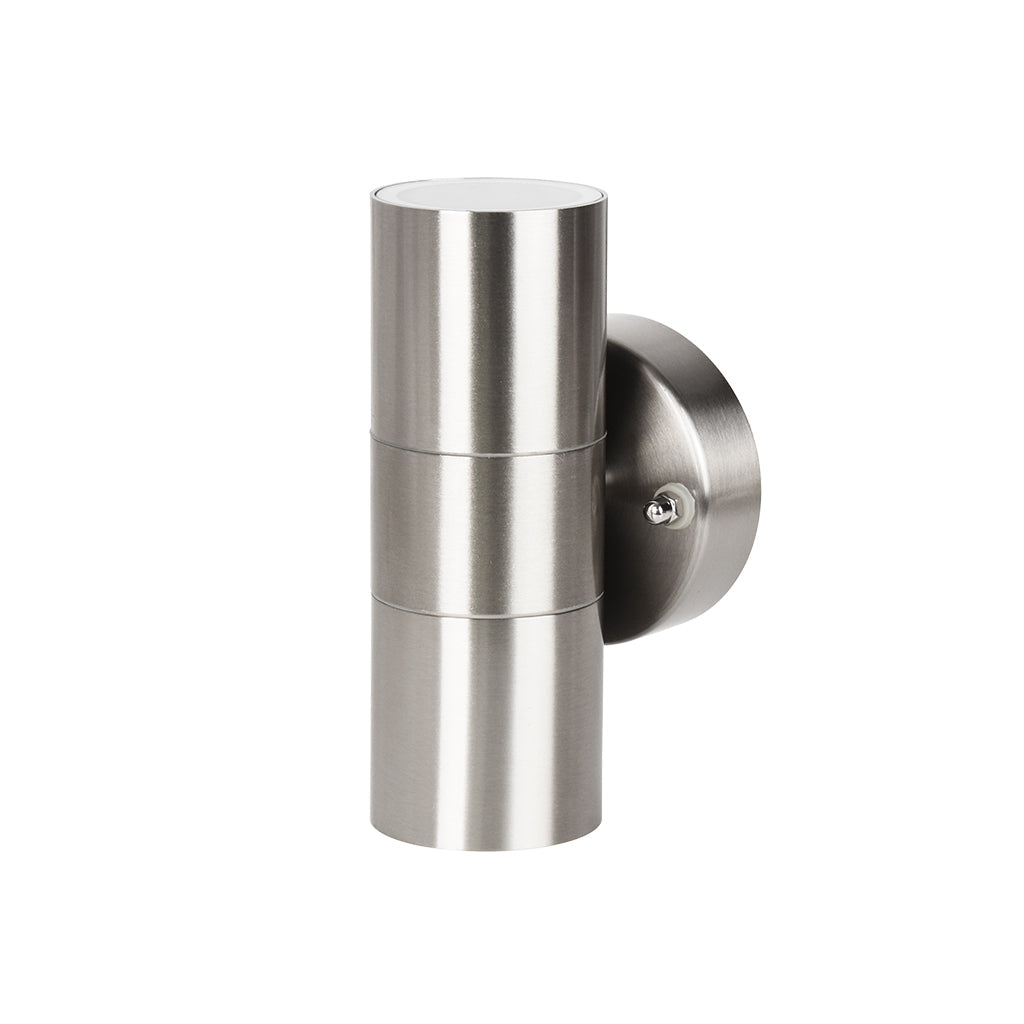 Up/Down Wall Light GU10 Stainless Steel – Orbit Lighting NZ